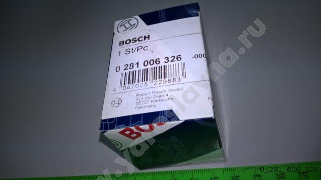 0 281 006 326 Датчик высокого давления топлива RPS4-18; M12x1,5; 180MPa ...