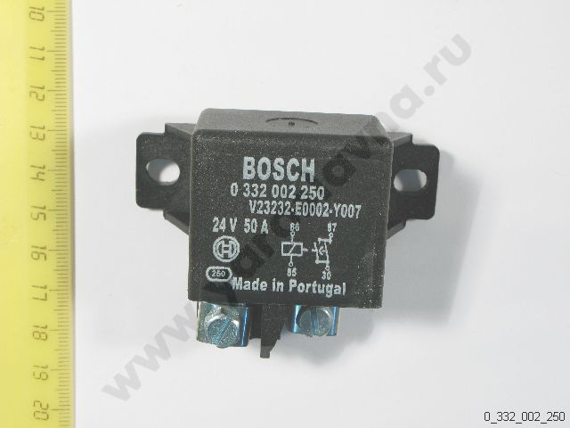 0 332 002 250 Реле мощности 24В 50А NO BOSCH Ярославна - топливная ...